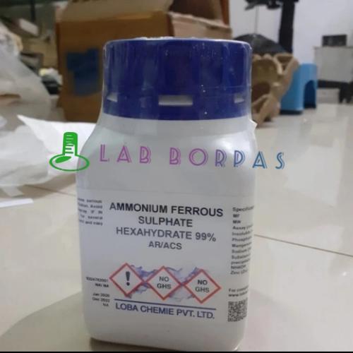 Jual LC-1191 AMMONIUM FERROUS SULPHATE HEXAHYDRATE 99% AR/ACS -100gr - Kota Bekasi - Parnado Lab ...