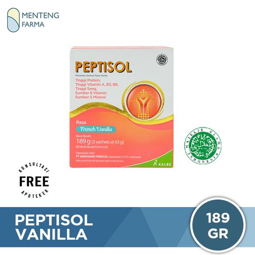 Jual Peptisol Vanila 189 Gram - Susu Tinggi Protein Masa Pemulihan ...