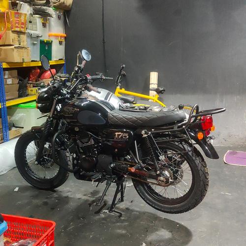 Jual Custom Modifikasi Kawasaki W175 Black Style Edition - Kota ...