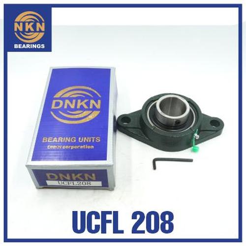 Jual Bearing Unit UCFL 208 NKN Diameter As 40 mm UC208 + FL208 Original - Jakarta Pusat - DBS ...