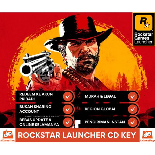 Jual Red Dead Redemption 2 Original PC Games Rockstar Launcher - Kab ...