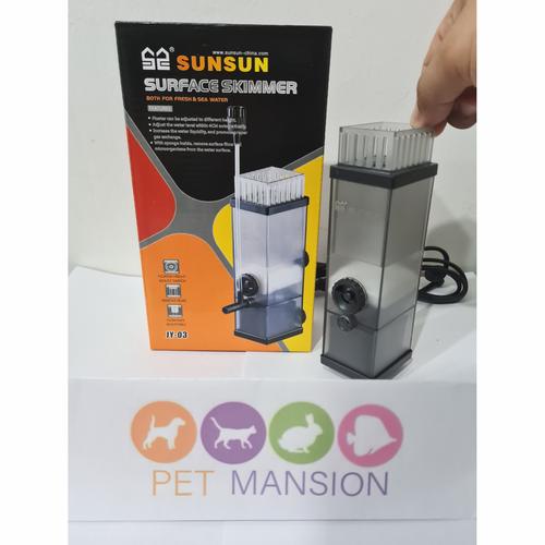 Jual SUNSUN JY 03 surface skimmer aquarium aquascape oil silk removal ...