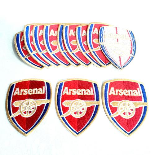 Jual Logo Patch Woven Emblem Bordir Club Bola Arsenal Premium - Jakarta ...