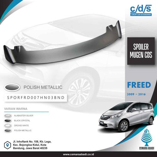 Jual CDS Spoiler Sayap Mugen Honda Freed 2009-2016 - Polish Metallic ...