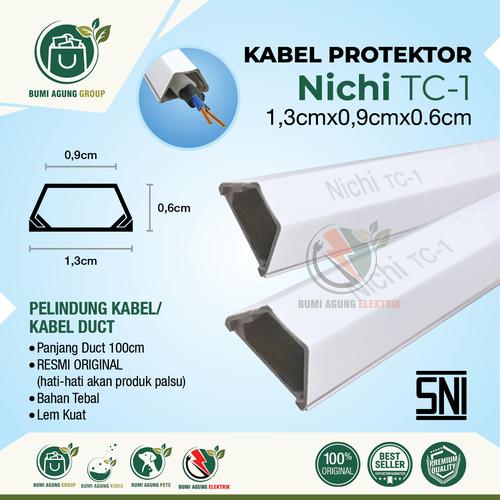 Jual KABEL PROTEKTOR TC1 NICHI / Kabel Duct TC 1 / Pelindung Kabel 1M ...