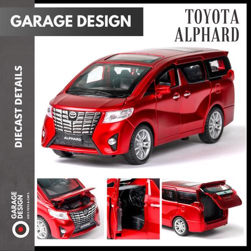 Promo Diecast Miniatur Mobil Toyota ALPHARD Skala 1:32 - Mainan Mobil ...