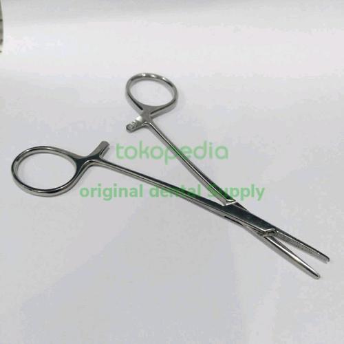 Jual Tang Kocher 12 cm Pakistan dental Artery klamp medical instrument ...