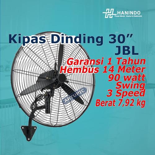 Jual Kipas Angin Wall Fan 30 inch merk JBL Dinding Kandang Ayam Gudang ...