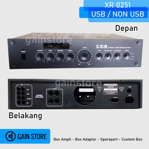 Jual BOX AMPLI AMPLIFIER XUTOR XR 0251 USB-NON PLAT BESI - USB - Kota Surabaya - GAIN Official ...