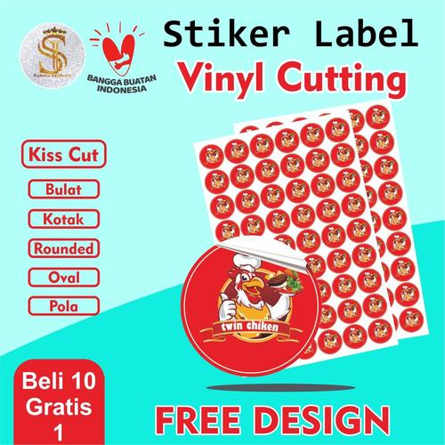 Jual cetak sticker label kemasan anti air - Kota Bekasi - sukma stiker ...