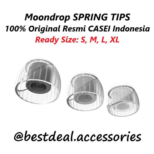 Jual Moondrop Spring Tips (spt SpinFit Azla Final Eartips Springtips ...