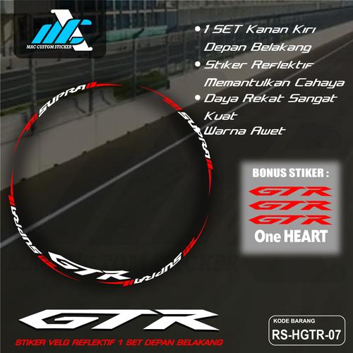 Jual HGTR 07 - LIST VELG GTR 150 - STIKER STICKER LIS VELG SUPRA GTR ...