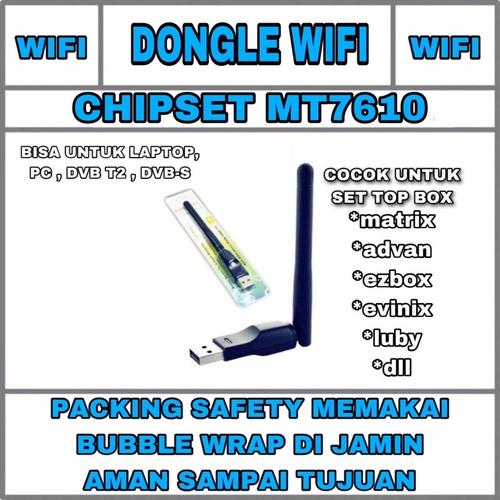 Jual MT7601 USB WiFi Dongle Reciever STB Parabola Terrestrial Set Top ...
