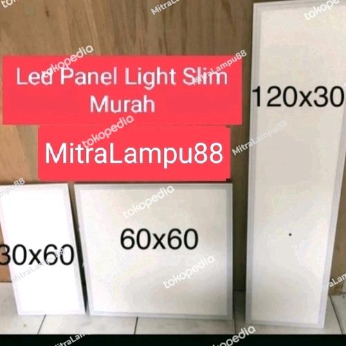 Jual Lampu Led Downlight IB Panel 120x30 48W 48Watt Panel Light Slim ...