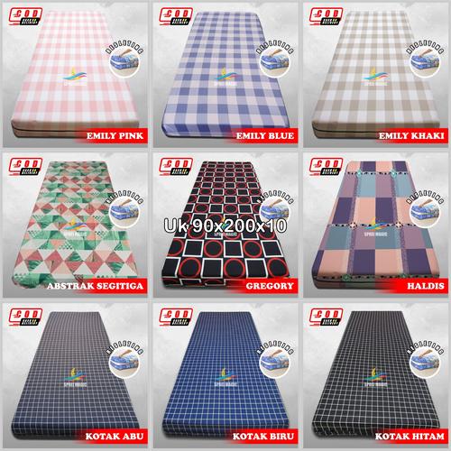 Jual Sarung Kasur Busa Resleting 70|80|90|100|120|polos|emboss ...