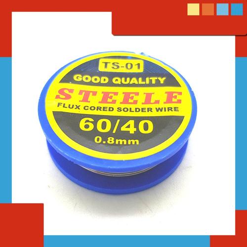 Jual TIMAH SOLDER Gulungan Kecil Kawat Soldering 1,8 Meter Wire ...
