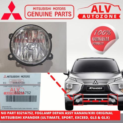Jual FOGLAMP/LAMPU KABUT KANAN/KIRI BUMPER DEPAN XPANDER ORIGINAL ...