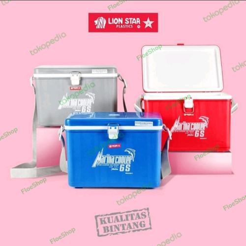 Jual Box Es Batu/Tempat Pendingin/Marina Cooler Box 6s 5.5 liter Lion ...