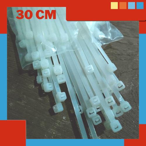 Jual KABEL TIES 30 CM 3,6 mm Tali Tis 300 mm TISCH Tie Cable Nylon 30cm ...