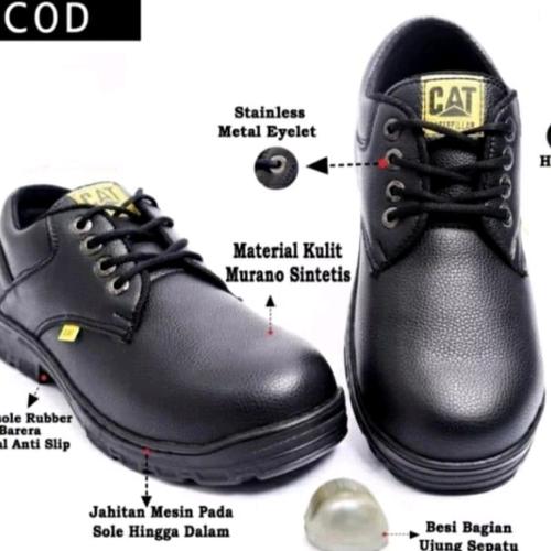 Promo Sepatu safety pria sepatu safety ujung besi untuk kerja lapangan ...