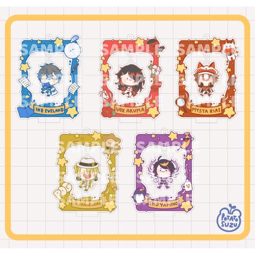 Jual Keychain + Standee Fanmerch Luxiem - Sticker Set - Kota Bandung ...