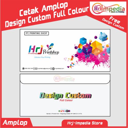 Jual Cetak Amplop Gambar Custom | Cetak Amplop Design Custom Full ...