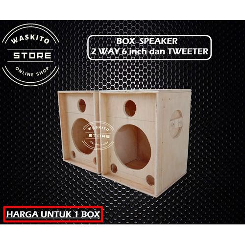 Jual Box Speaker 6 inch 2 Way Single Tweter - Kab. Nganjuk - WASKITO ...