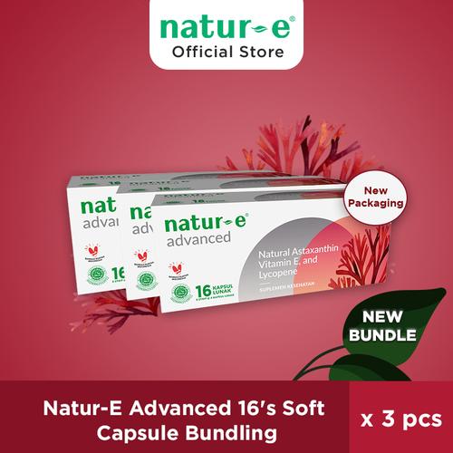 Promo Natur-E Triple Pack Advanced Soft Capsule 16s - Suplemen ...