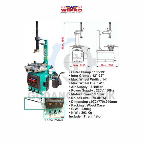 Jual Mesin Pembuka Ban Mobil & Motor Otomatis WIPRO TC-1441 / Tire ...