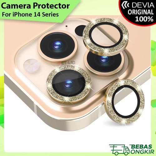 Promo Tempered Glass Kamera iPhone 14 Pro Max Plus Devia Peak Lens ...