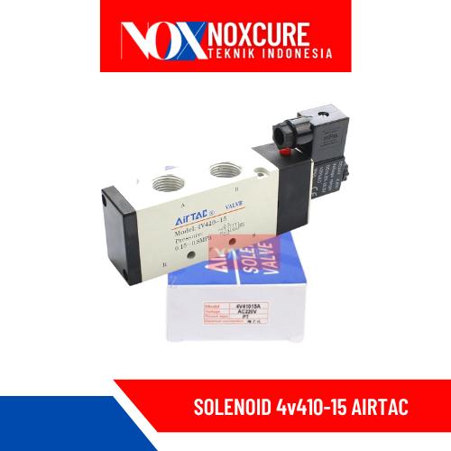 Jual Solenoid valve AIRTAC 4v410-15 - AC220 - Jakarta Barat - Noxcure ...