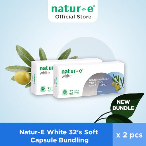 Jual Natur-E White 32s 2pcs Soft Capsule suplemen / vitamin / vitamine ...