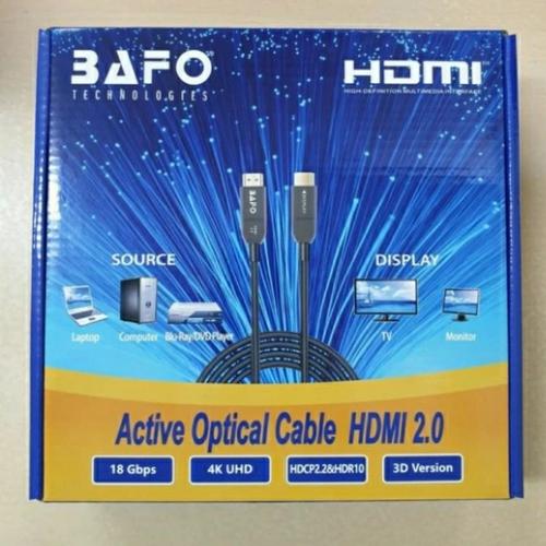 Jual BAFO KABEL HDMI Fiber Optic 20M 25M 30M 40M 50M 75M 100M - 30M ...