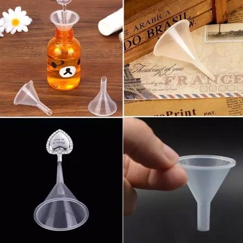 Jual corong Mini Plastik Transparan Botol Parfum Minyak wangi FUNNEL ...