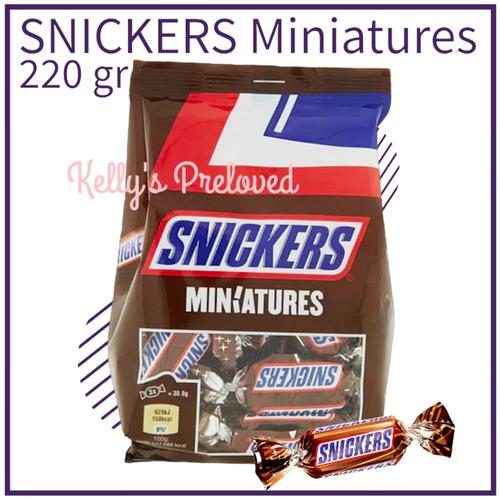 Jual SNICKERS MINIATURES 220 GRAM | COKELAT SNICKER MINI - Jakarta ...