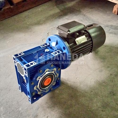Jual Gearbox Set NMRV 090 CW BRAKE 4P 1.5KW 2HP 3PHASE 1500RPM - 1:40 ...
