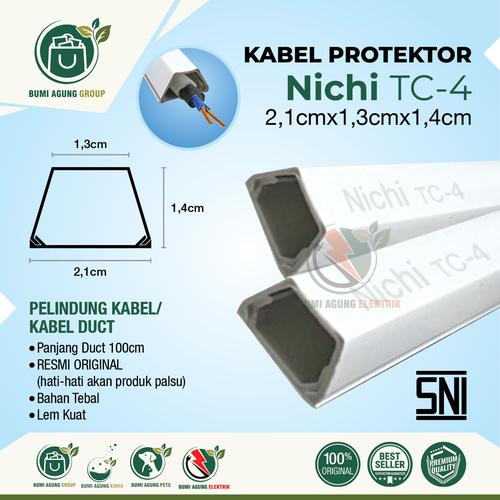 Jual KABEL PROTEKTOR TC4 NICHI / Kabel Duct TC 4 / Pelindung Kabel 1M ...