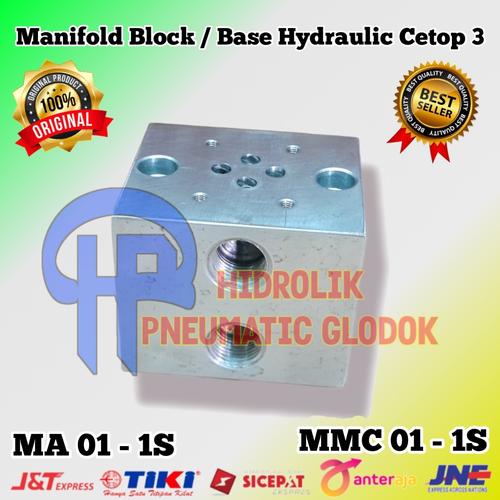 Jual Manifold Block Hydraulic Cetop 3 , MA 01 , MMC 01 - 1 Susun - All ...
