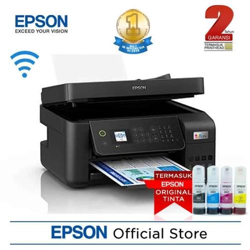 Jual PRINTER EPSON ECOTANK L5290 PRINT SCAN COPY WIRELESS FAX ADF ...