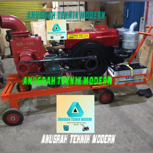 Jual Pompa air Diesel 6" NS150 +Diesel DH S1115 Stater elekrik Rangka ...
