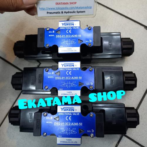 Jual Solenoid Valve Hydraulic YUKEN (DSG-01-3C2-A240-50) - Jakarta Barat - Abadi Automation ...