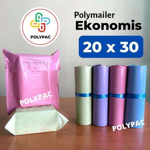 Jual Polymailer Warna Ekonomis [20x30] isi 100 pcs - Polymailer Lem ...