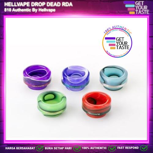 Jual Hellvape Drip Tip Drop Dead RDA 810 Authentic by Hell Vape - GREEN ...