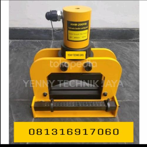 Jual (YTJ) 12mm V Cut Hydraulic Busbar Cutting Cutter Potong Hidrolik ...