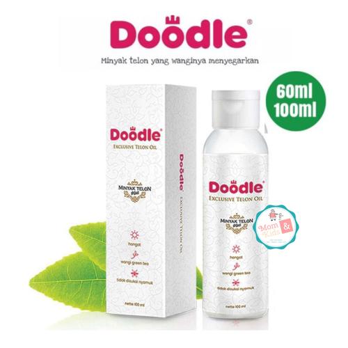 Jual Minyak Telon Doodle Green Tea 60ml & 100ml | Doodle Minyak Telon ...
