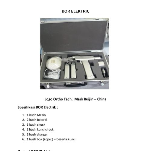 Jual Orthopedic Bone Drill Bor Tulang Ortopedi - Jakarta Timur - Alkes ...