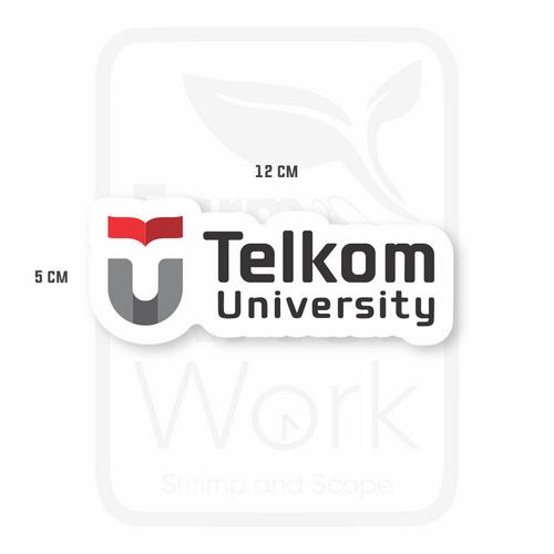 Jual Stiker Print Cut Kampus Telkom University Kaca Mobil Premium ...