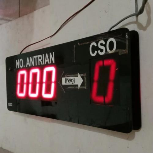 Jual copotan mesin Antrian display 4digit LED digital /4digit LED ...