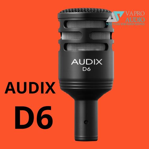 Jual Microphone Audix D6 mic Kick drum made in USA original - Kota ...