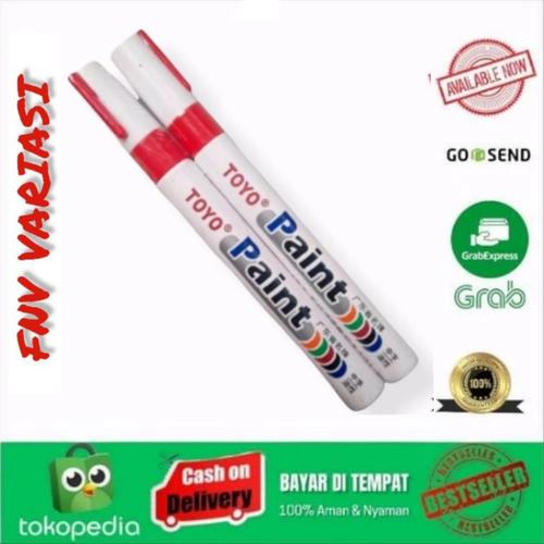 Jual Spidol Ban Paint Marker Mobil TOYO - Kuning - Kota Surabaya - FNV ...